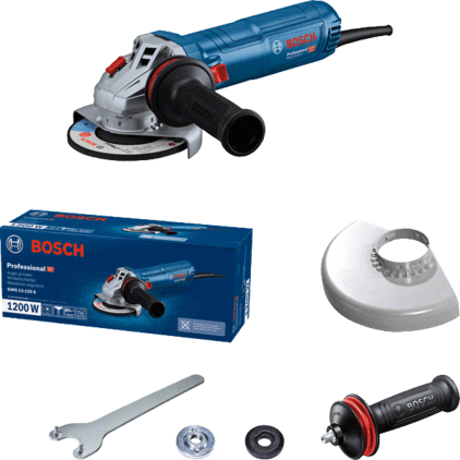 GWS 12-125 S เครื่องเจียรไฟฟ้า | Bosch Professional
